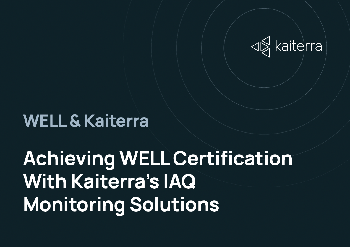 Free PDF Download | Achieving WELL Certification With Kaiterra
